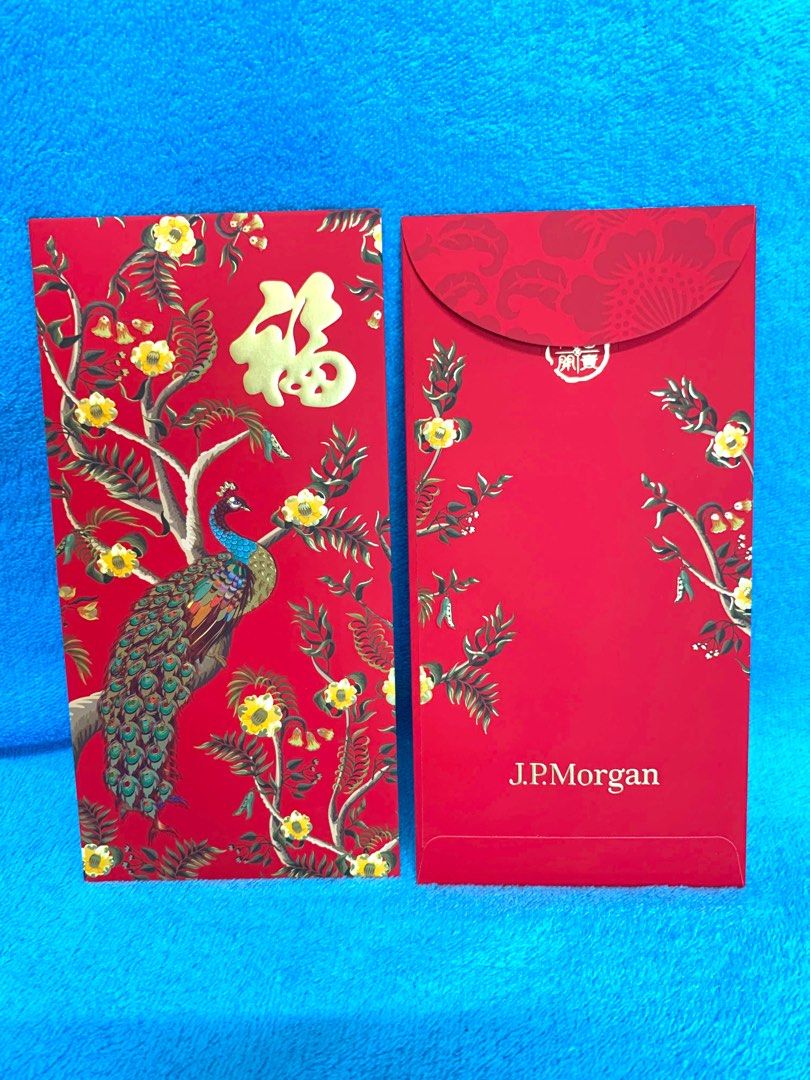 2023 JP Morgan red packets/ Ang pau / Hongbao / Ang pow, Hobbies & Toys ...