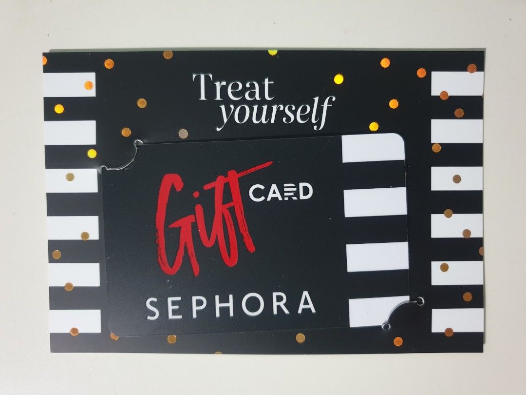 $50 SEPHORA gift card, Tickets & Vouchers, Store Credits on Carousell