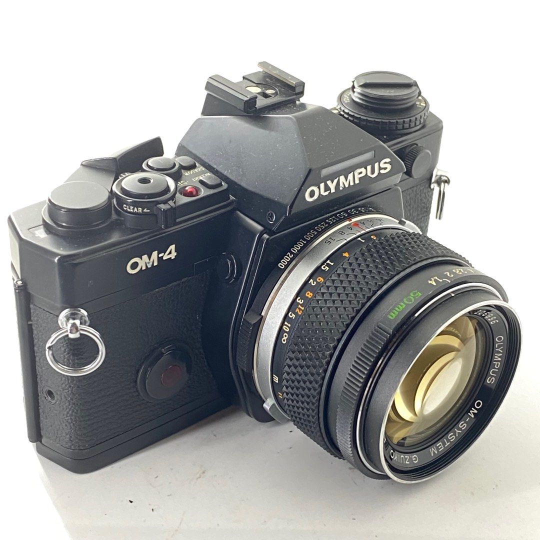 ️ OM 系列高級配置 | Olympus OM-4 & OM-System G.Zuiko Auto-S 50mm F1.4, 攝影器材 ...