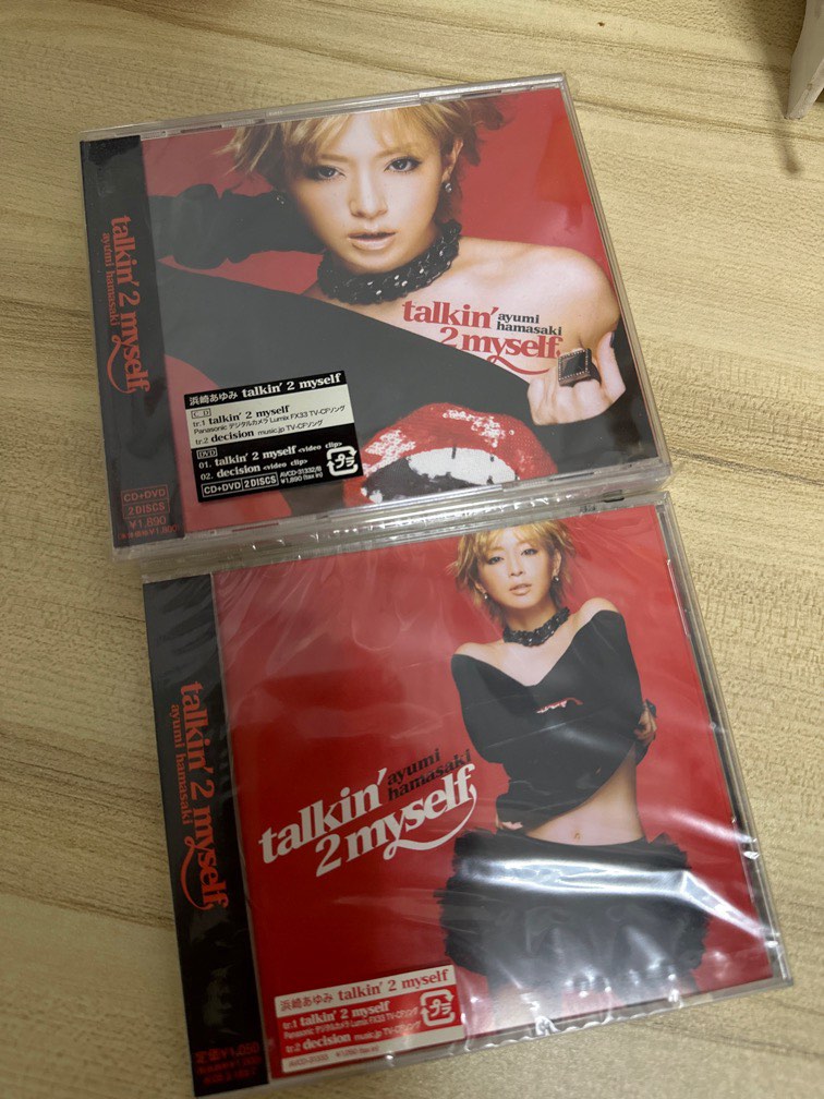 濱崎步全新日版 Ayumi Hamasaki talkin’ 2 myself, 興趣及遊戲, 音樂樂器 & 配件, 音樂與媒體 - CD 及 DVD - Carousell