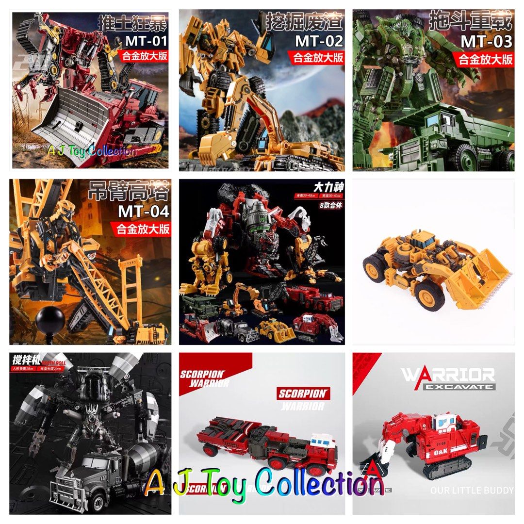 [ In Stock ] Transformers Mechanical Alliance MT-01 MT-02 MT-03 MT-04 ...