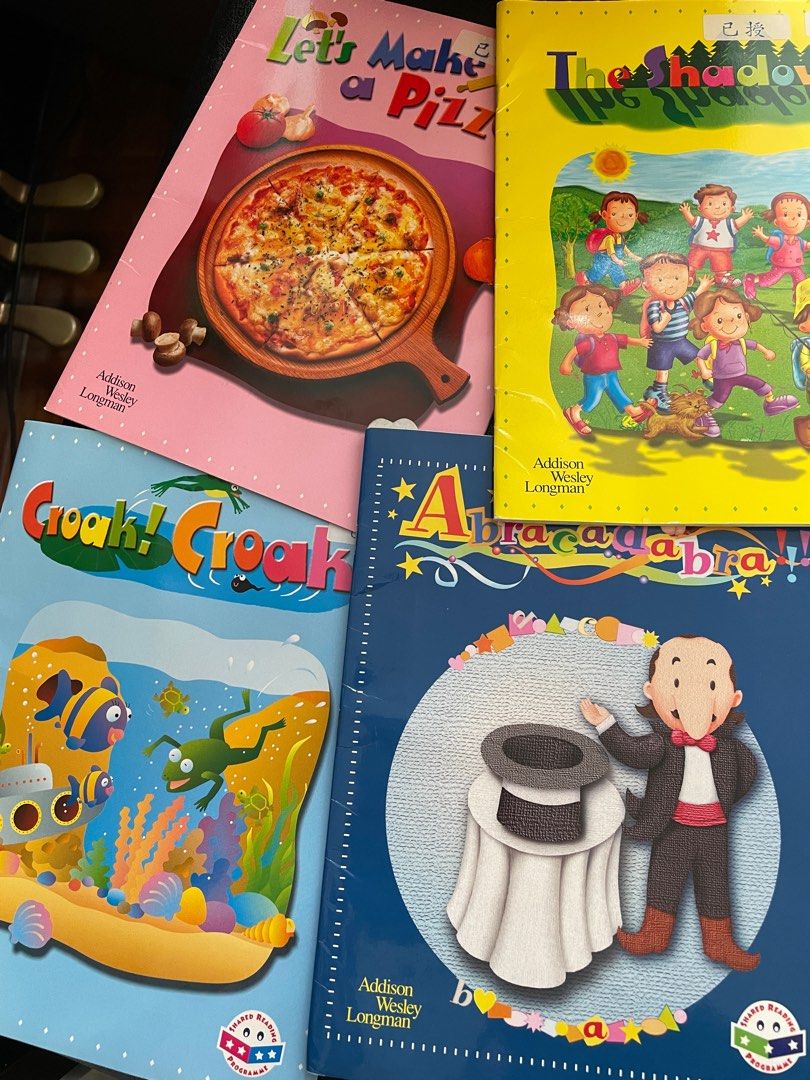 Addison Wesley Longman English story book 幼稚園 英文書, 興趣及遊戲, 書本 & 文具, 小說 ...