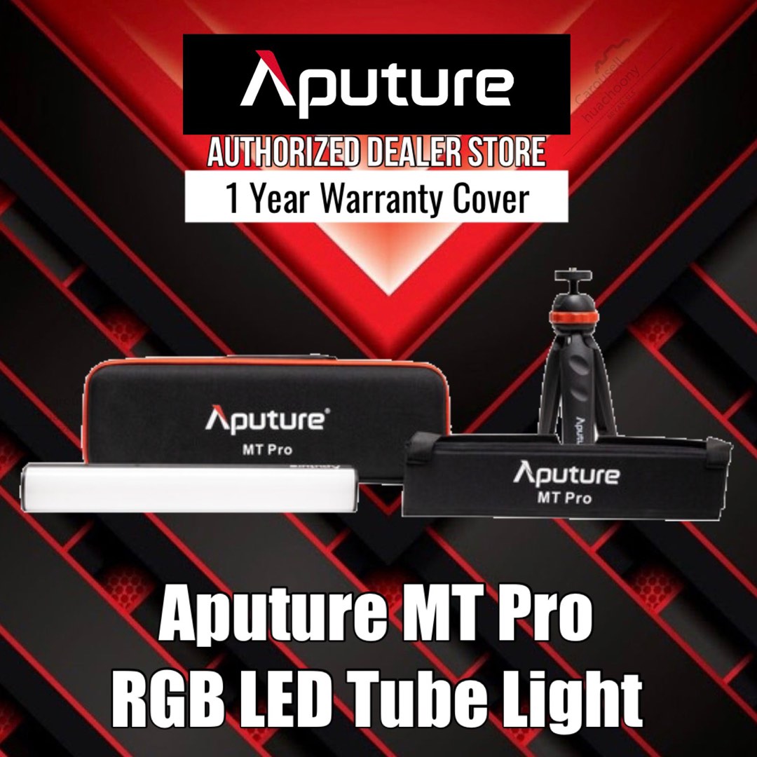 APUTURE MT Pro RGB LED Tube Light / MT Pro 1 light kit, Photography ...