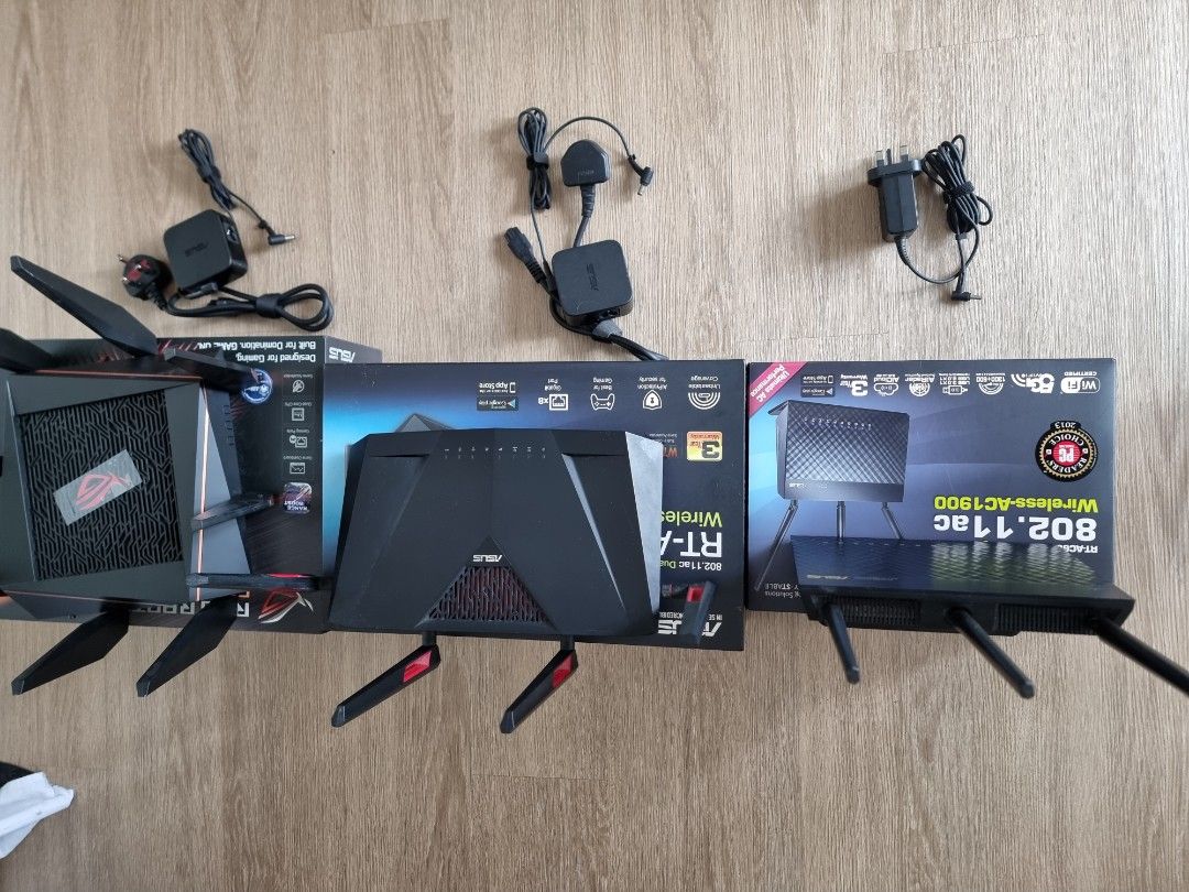 Asus Routers Ai Mesh (GT-AC5300 RT-AC88U RT-AC68U), Computers & Tech, Parts & Accessories ...