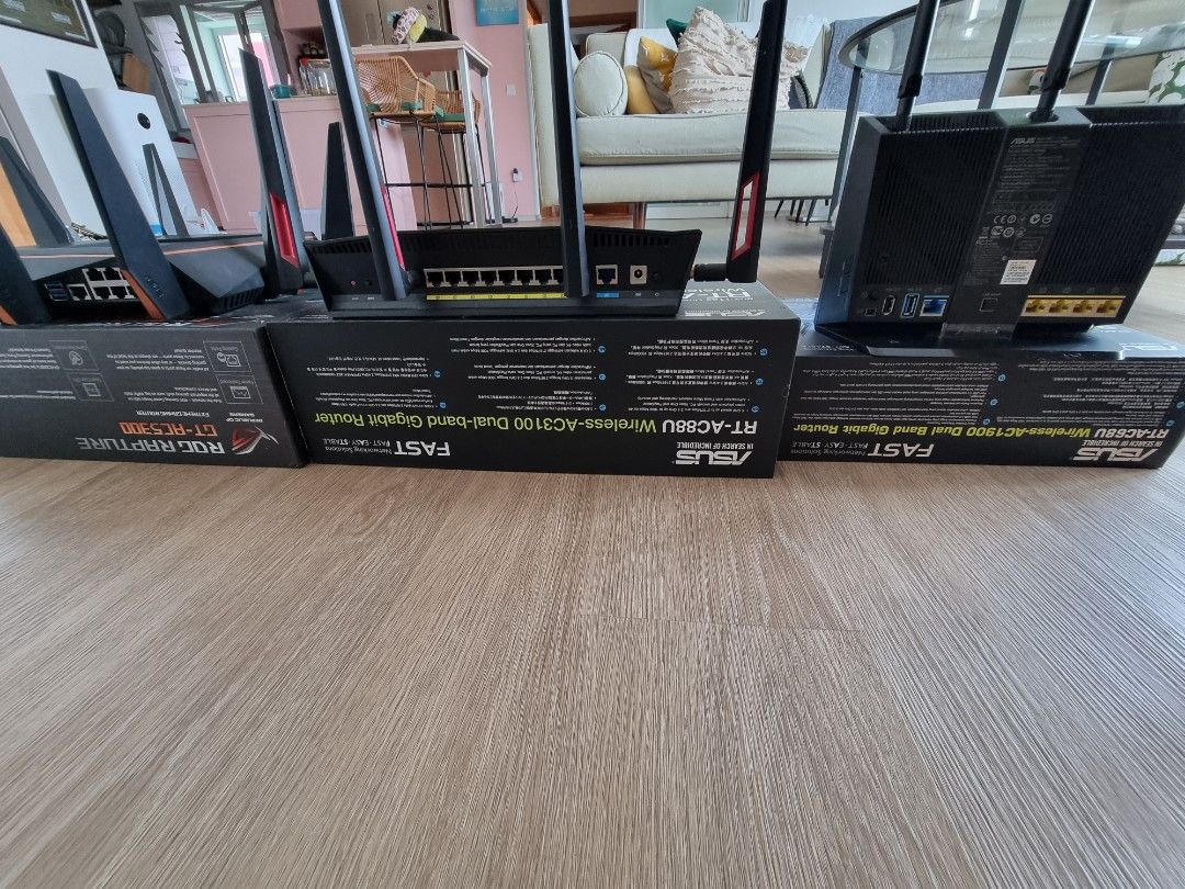 Asus Routers Ai Mesh (GT-AC5300 RT-AC88U RT-AC68U), Computers & Tech, Parts & Accessories ...