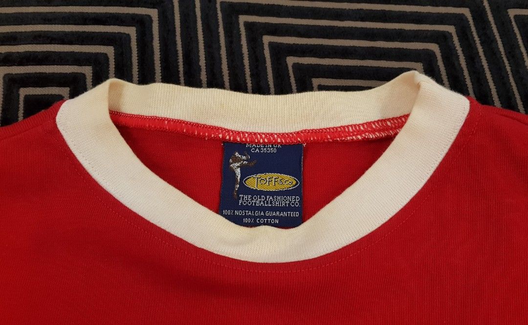 Authentic Retro Liverpool 1965 (Wembley) Jersey By Toffs., Men's ...