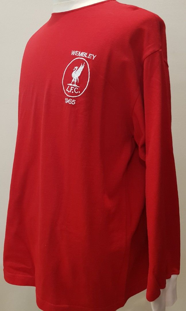 Authentic Retro Liverpool 1965 (Wembley) Jersey By Toffs., Men's ...