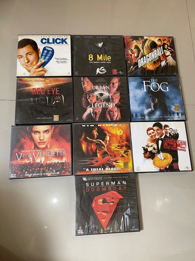 Authentic VCDs, Hobbies & Toys, Music & Media, CDs & DVDs on Carousell