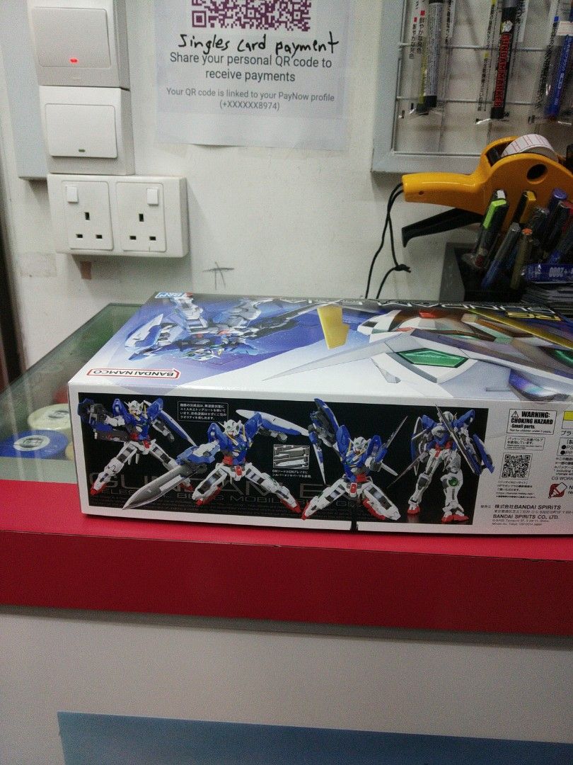 Bandai RG Real Grade 1/144 Gundam Exia, Hobbies & Toys, Toys & Games on Carousell