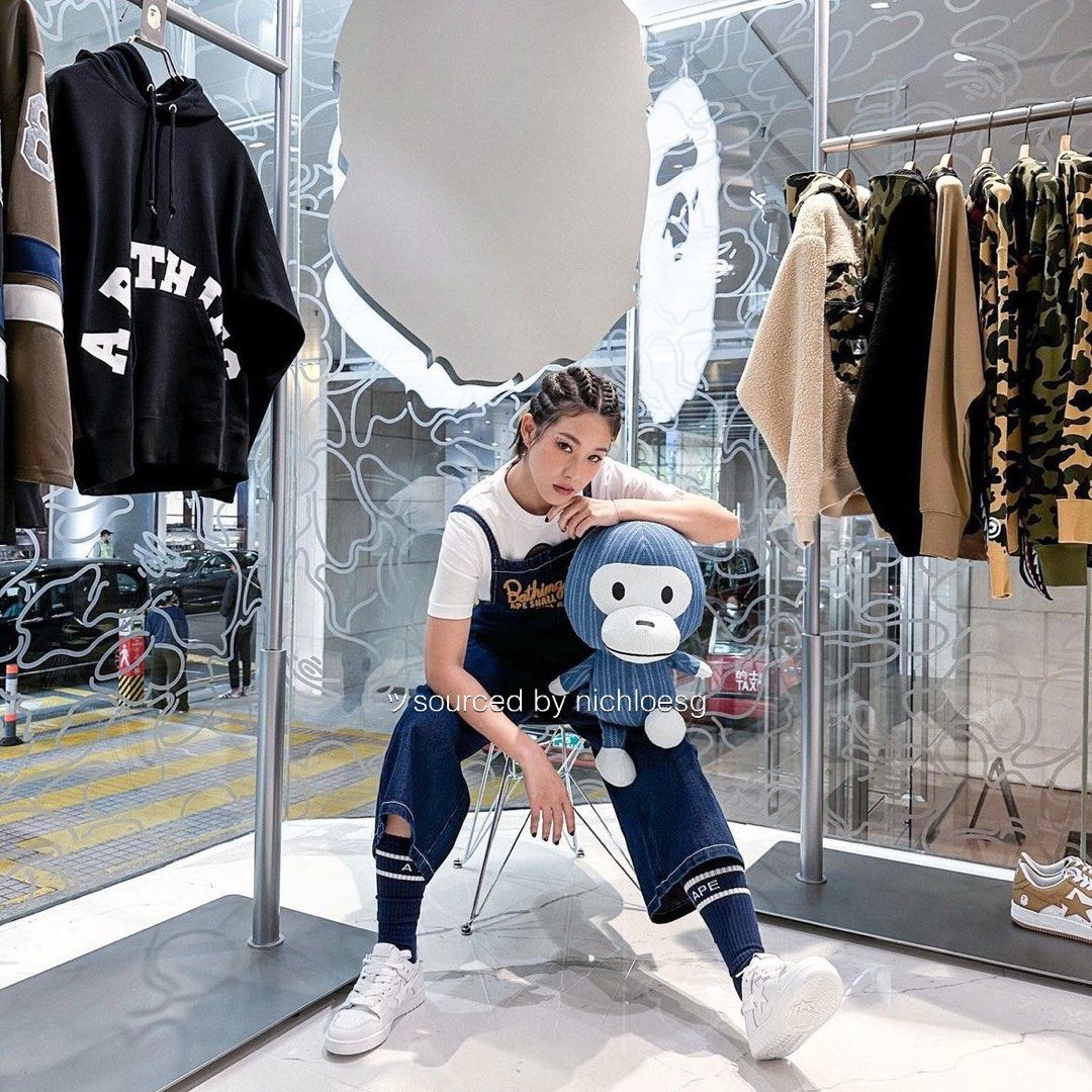 BAPE BIG BABY MILO PLUSH DOLL, Hobbies & Toys, Toys & Games on Carousell