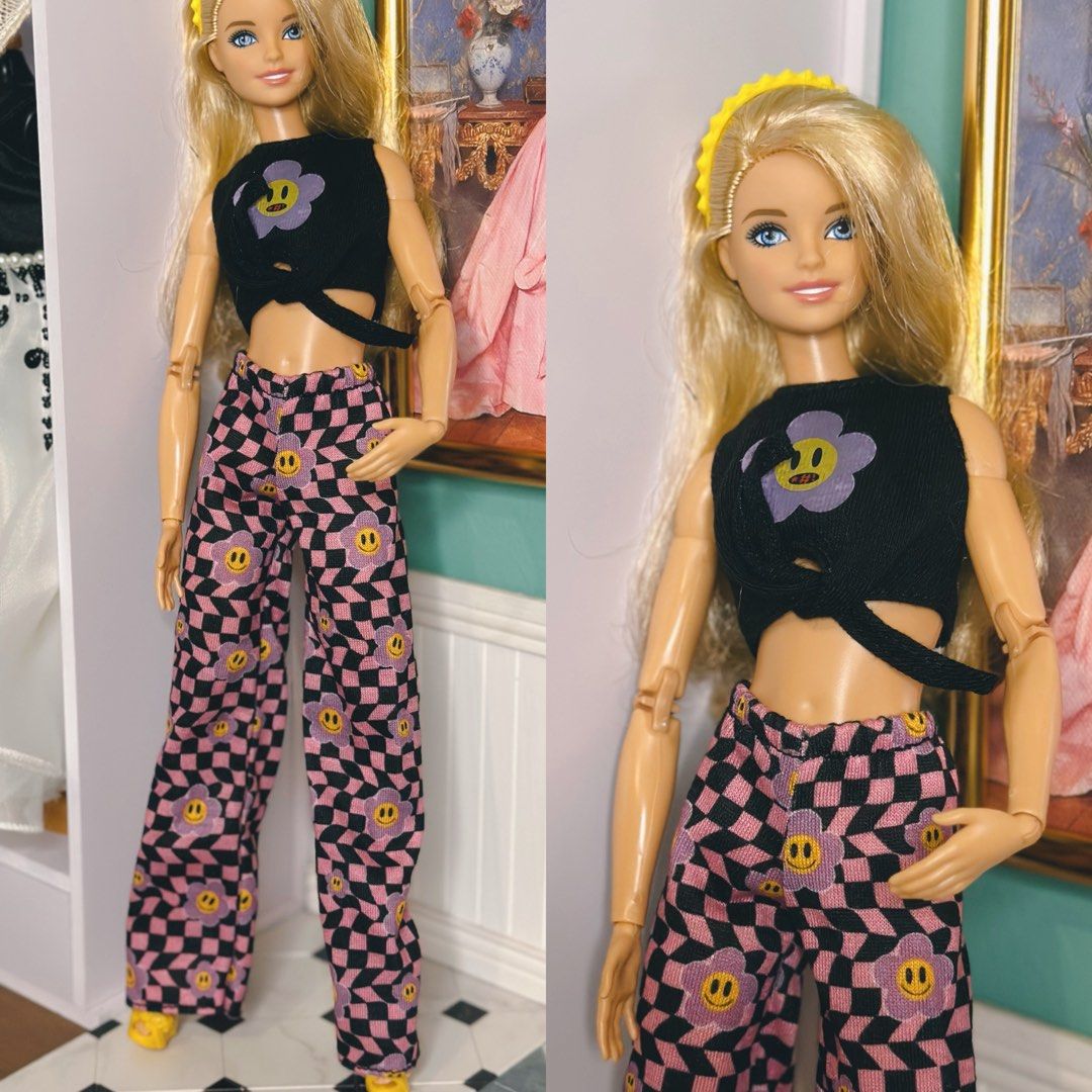 Barbie Doll clothes - Smiley Set, Hobbies & Toys, Toys & Games on Carousell