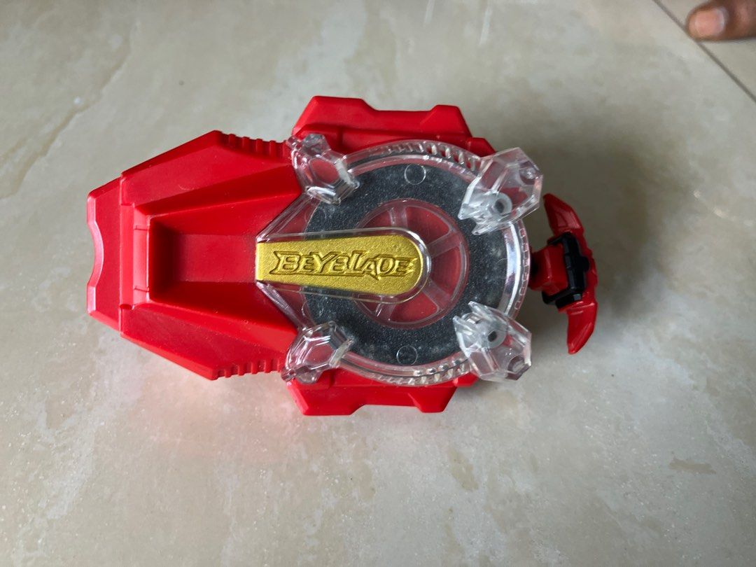 Three Beyblade original burst and launcher with battle feild, Babies ...