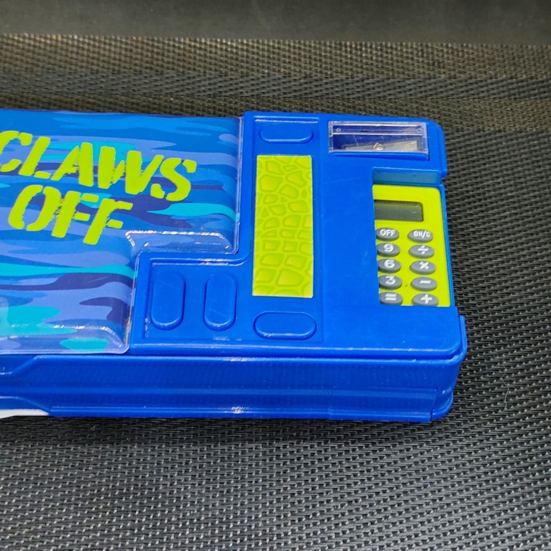 Blue Pop out Pencil Case with T-Rex Dinosaur Design For Kids, Hobbies ...