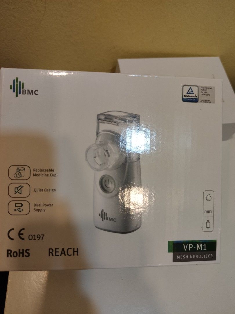 BMC mesh nebulizer VP-M1, Health & Nutrition, Assistive & Rehabilatory ...