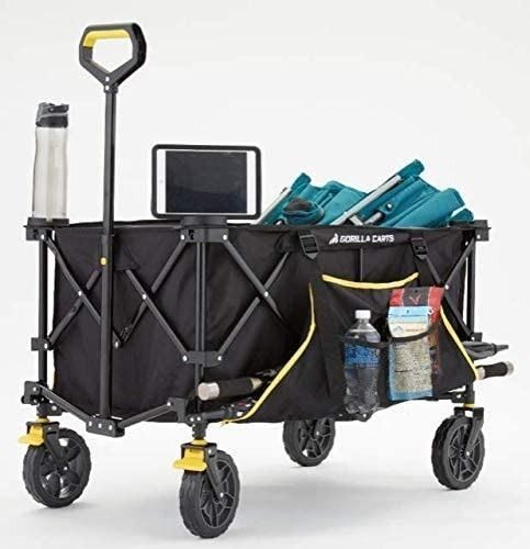 [BML] Gorilla Carts Collapsible Folding Outdoor Utility Wagon with ...