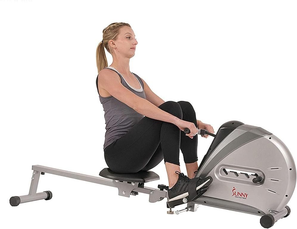 [BML] Sunny Health & Fitness Rowing Machine Rower Ergometer with ...