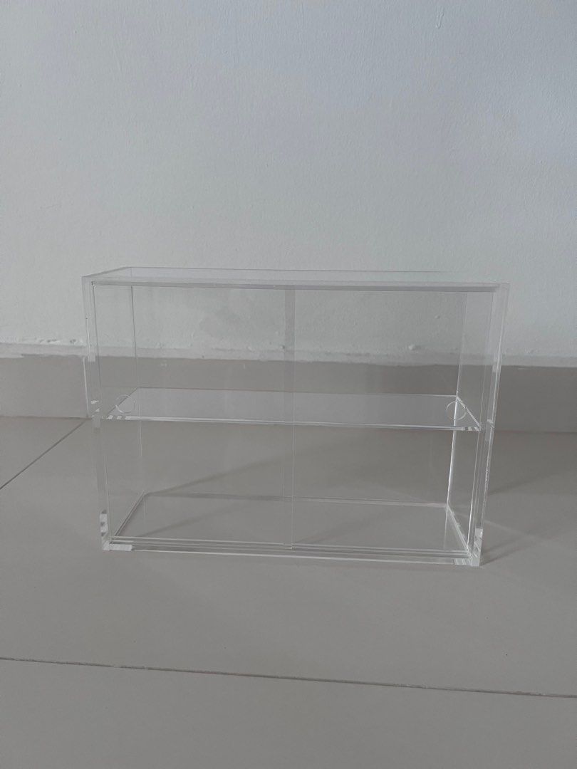 bn muji acrylic display storage case, Furniture & Home Living ...