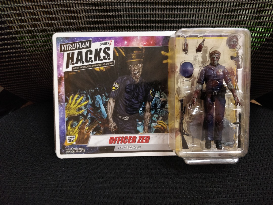 Boss fight Studio Vitruvian Hacks H.A.C.K.S. Series Z Officer Zed ...