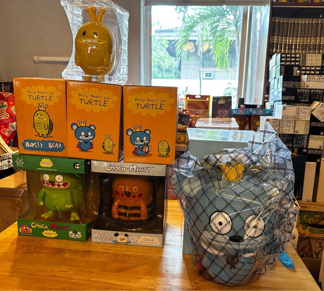 Bossy Bear Art Toy, Hobbies & Toys, Toys & Games on Carousell