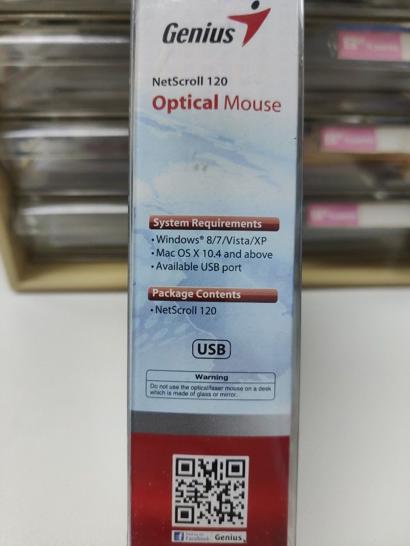 Brand New Genius Wired Optical Mouse for Sale, Computers & Tech, Parts ...