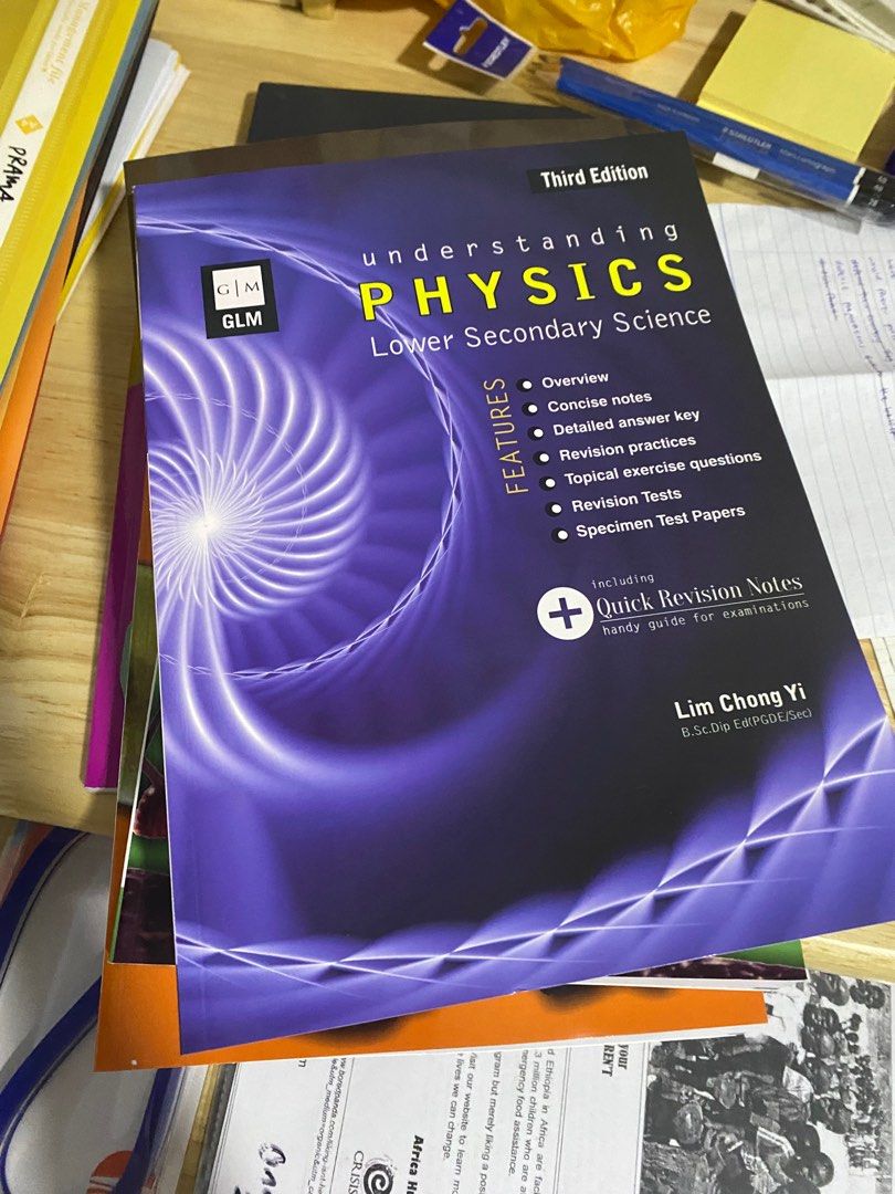 brand new unused GLM lower secondary physics science assessment book ...