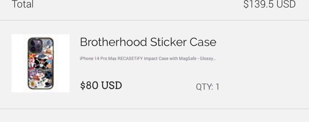 Casetify Brotherhood Sticker Case for iPhone 14 Pro Max, Mobile Phones ...
