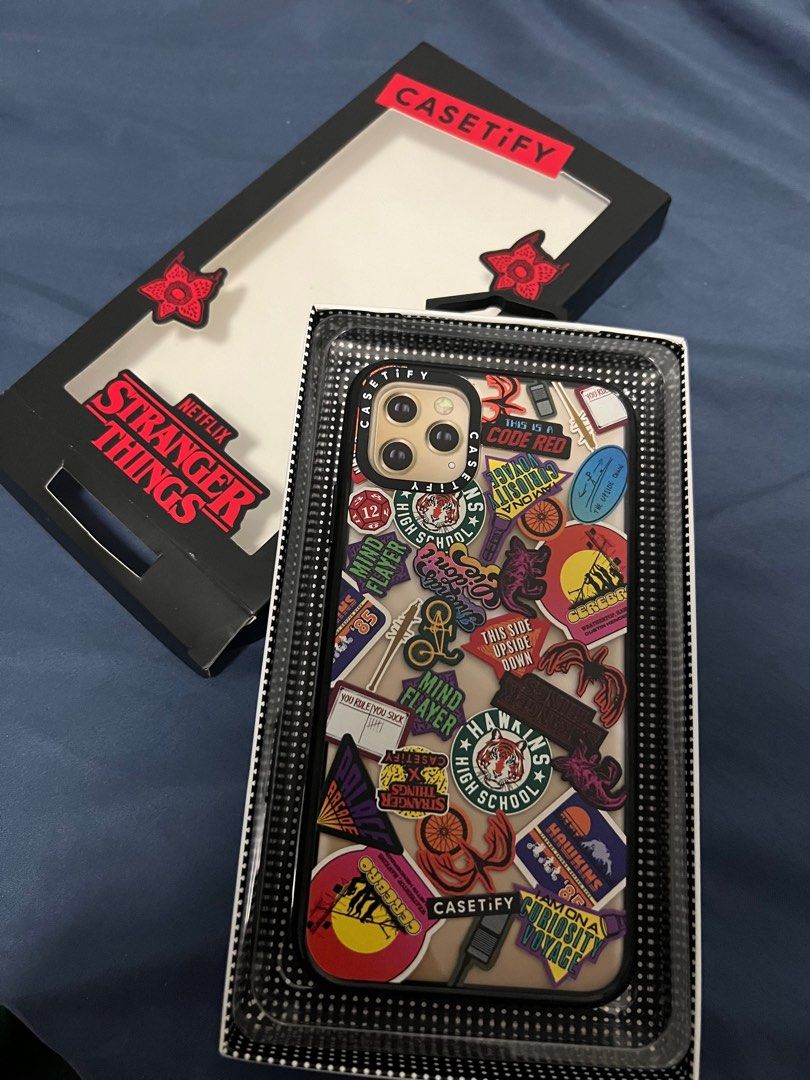 CASETIFY X STRANGER THINGS iphone 11 pro max casing, Mobile Phones ...