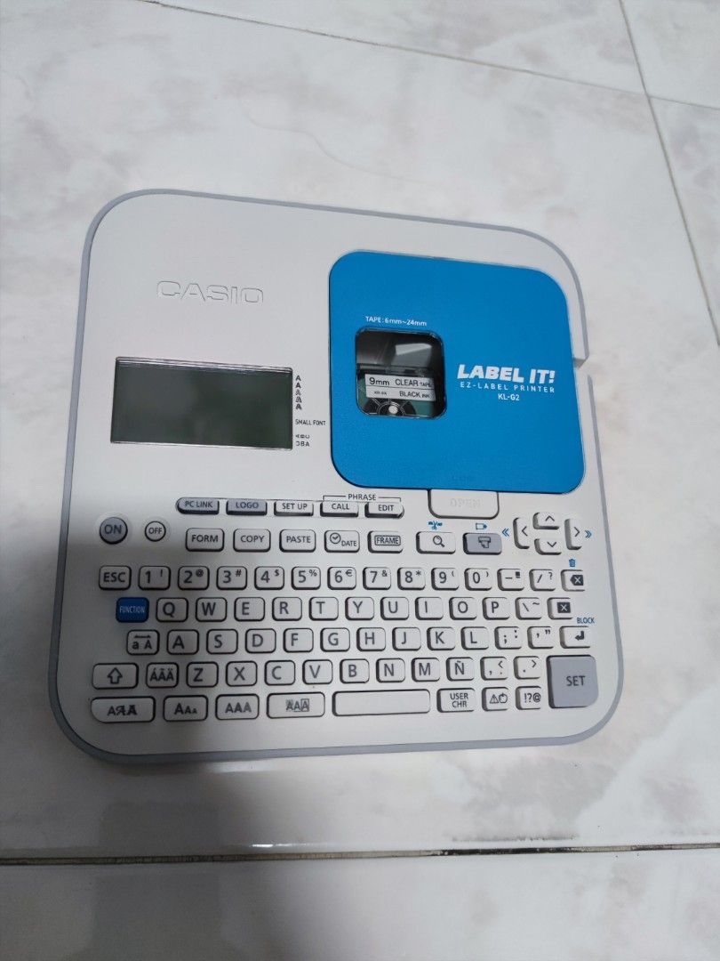 Casio label printer, Computers & Tech, Printers, Scanners & Copiers on Carousell