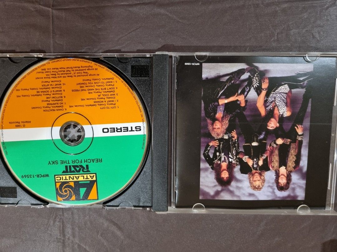 CD Ratt Reach For The Sky, Hobbies & Toys, Music & Media, CDs & DVDs on ...