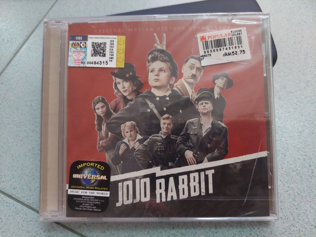 CD SEALED IMPORTED Jojo Rabbit Soundtrack OST, Hobbies & Toys, Music ...