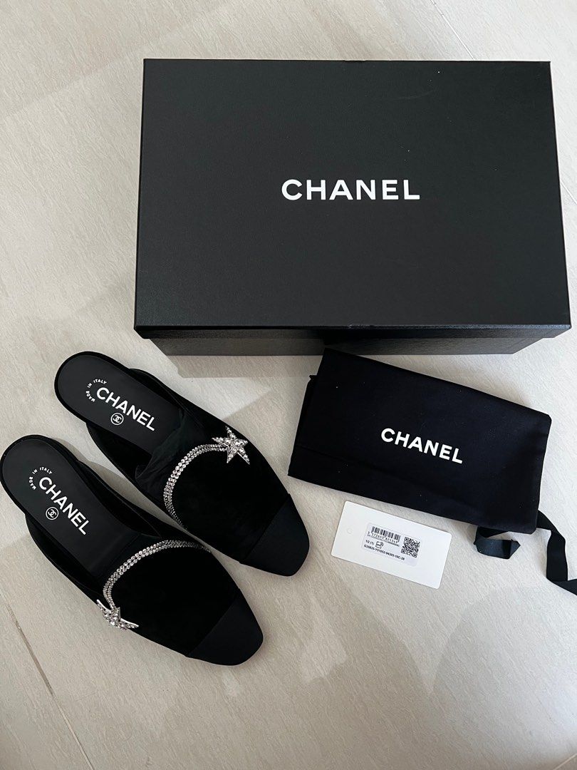 Chanel Mules, Luxury, Sneakers & Footwear on Carousell