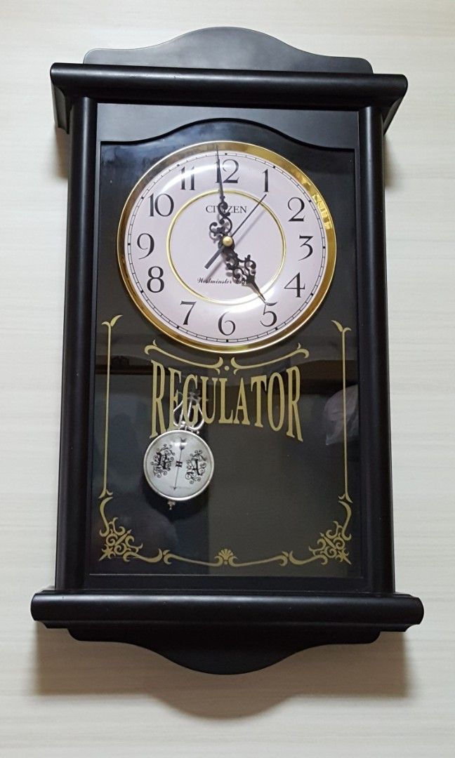 CITIZEN Wall Clock, Furniture & Home Living, Home Decor, Clocks on ...