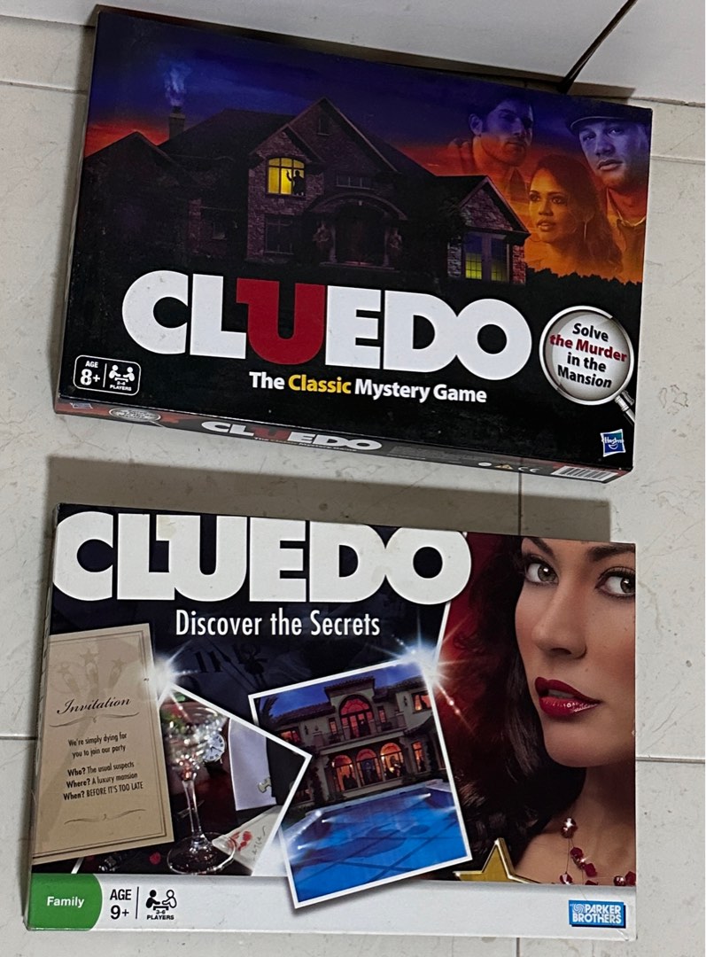 Cluedo games, Hobbies & Toys, Toys & Games on Carousell