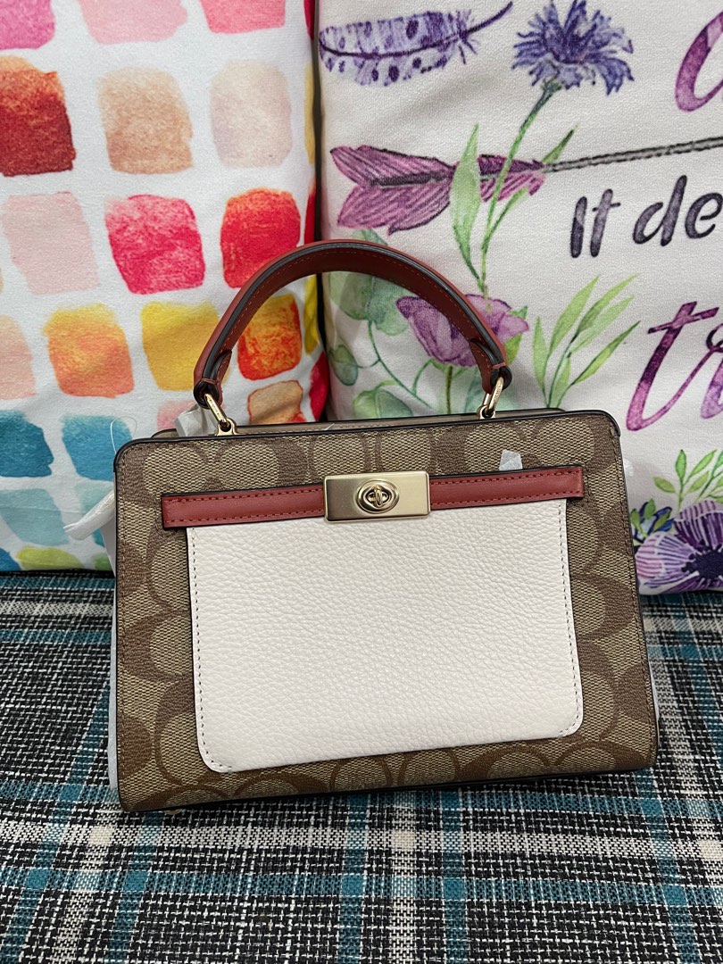 Coach Mini Lane Satchel, Women's Fashion, Bags & Wallets, Cross-body ...