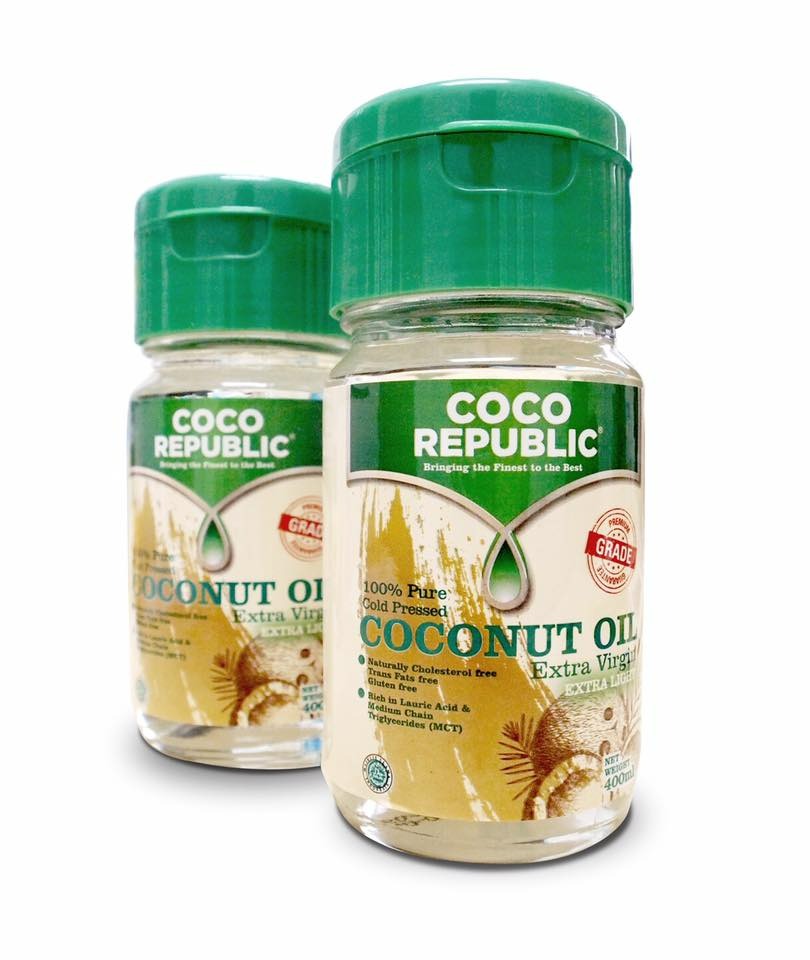 Coco Republic Extra Light Virgin Coconut Oil (400ml), Health ...