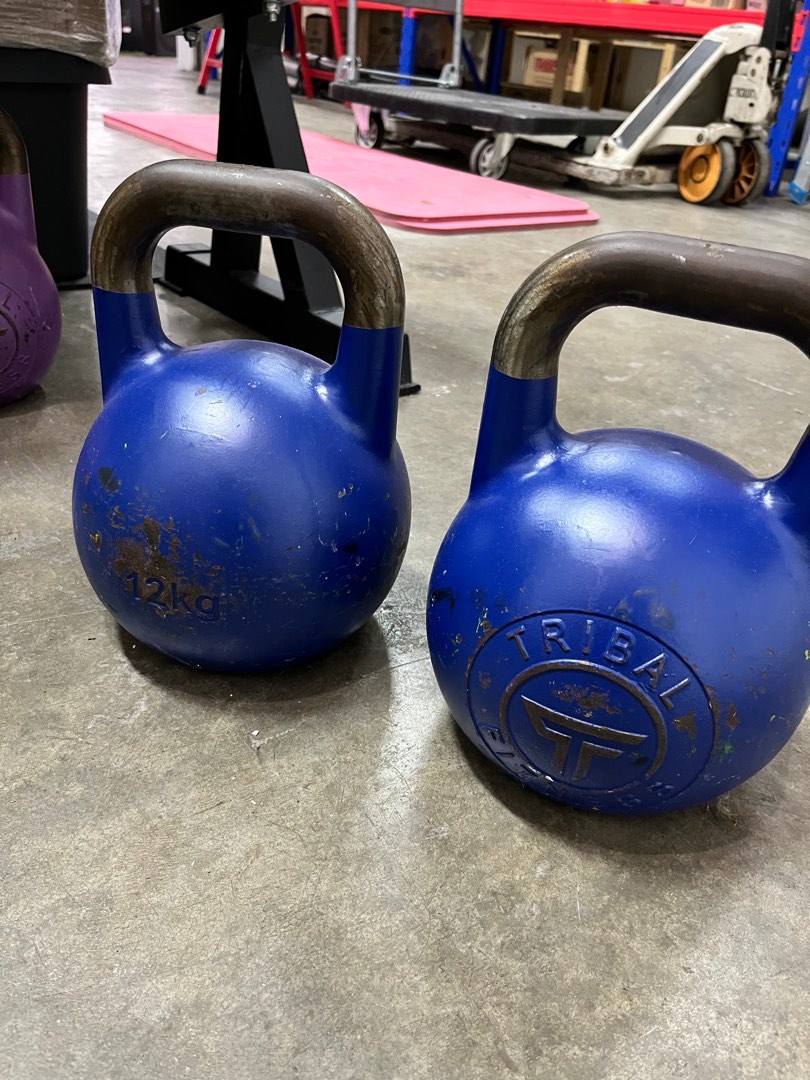 Competition Kettlebells (Tribal Fitness) 12kg, Sports Equipment ...