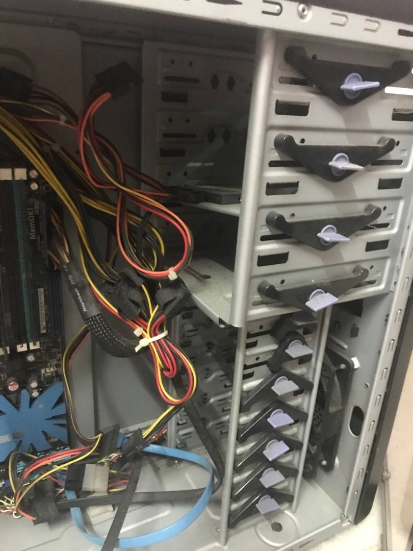 Cooler Master Elite 334 Mid Tower Casing with Power Supply, Computers ...