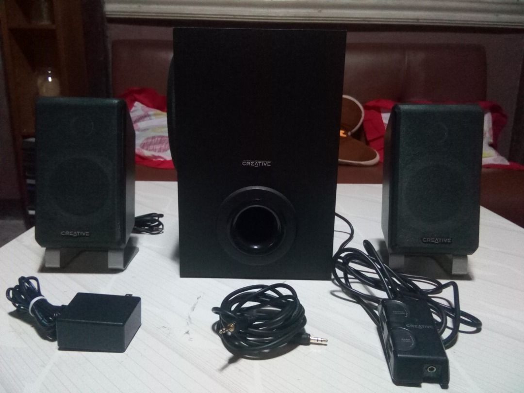 Creative Inspire T3000 3-Piece Powered Speaker System, Audio, Soundbars ...