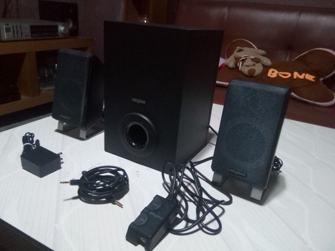 Creative Inspire T3000 3-Piece Powered Speaker System, Audio, Soundbars, Speakers & Amplifiers ...