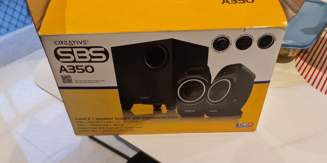 Creative sbs a350 computer speakers, Audio, Soundbars, Speakers ...