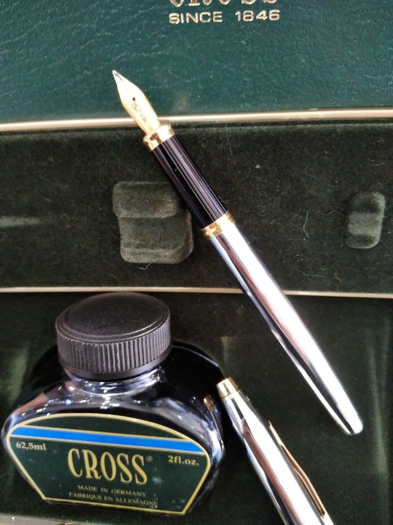 Cross fountain pen, Hobbies & Toys, Collectibles & Memorabilia, Vintage ...