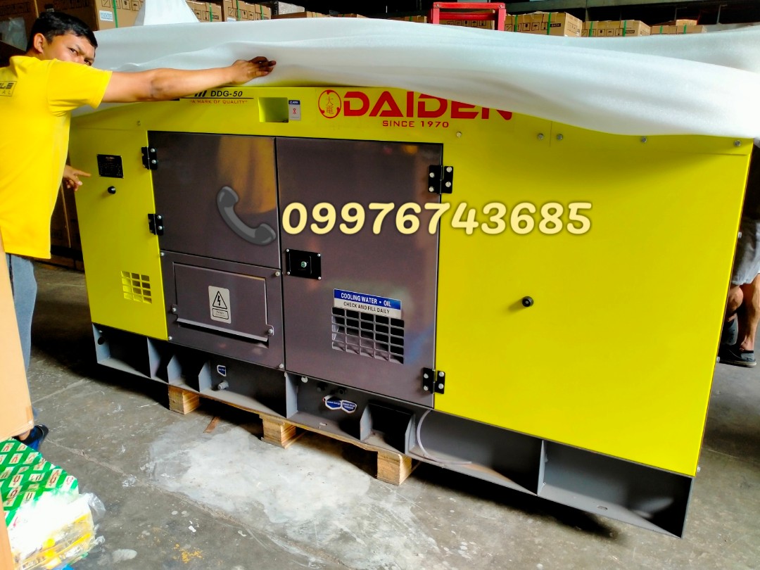 DAIDEN 50kva Silent Type, Water-cooled, Single Phase Diesel Generator ...