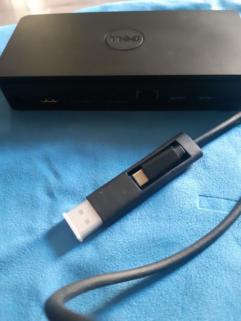 Dell D6000 docking station, 電腦＆科技, 電腦周邊及配件, 電腦周邊產品 - Carousell