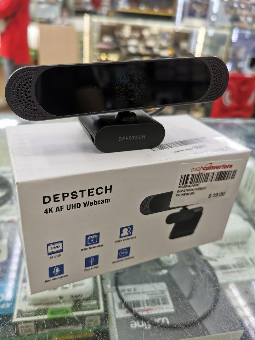 Depstech 4k Webcam, Computers & Tech, Parts & Accessories, Webcams on ...