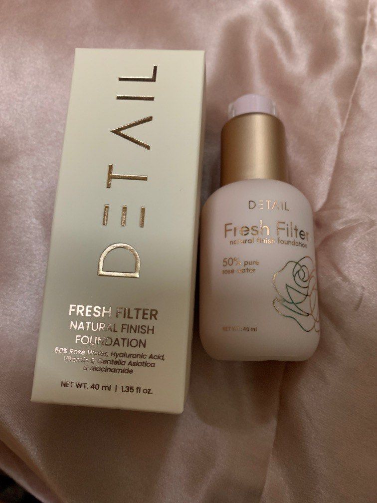 Detail Cosmetics Fresh Filter Foundation in Oat, Beauty & Personal Care ...