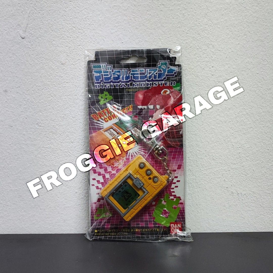 Digimon V - Pet Version 1 Yellow Japan Digital Monster Tamagotchi ...