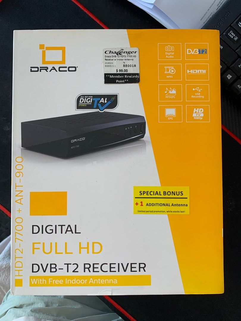 Digital full HD receiver, TV & Home Appliances, TV & Entertainment, TV ...