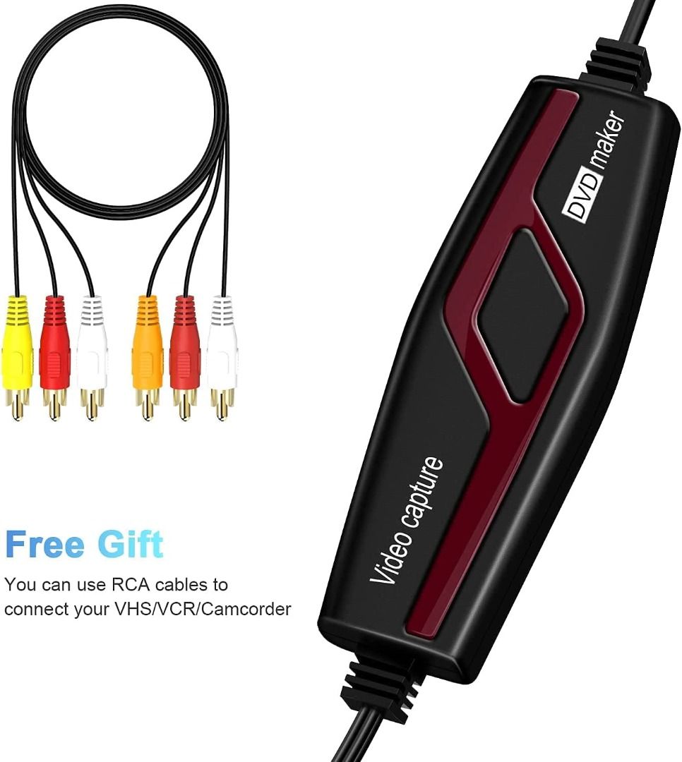 DIGITNOW! Video Capture Card Converts Hi8 VHS to Digital DVD for ...