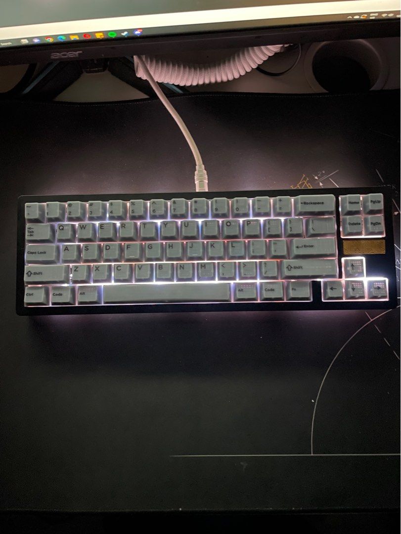 DMK Ghost Base Kit Keycaps, Computers & Tech, Parts & Accessories ...