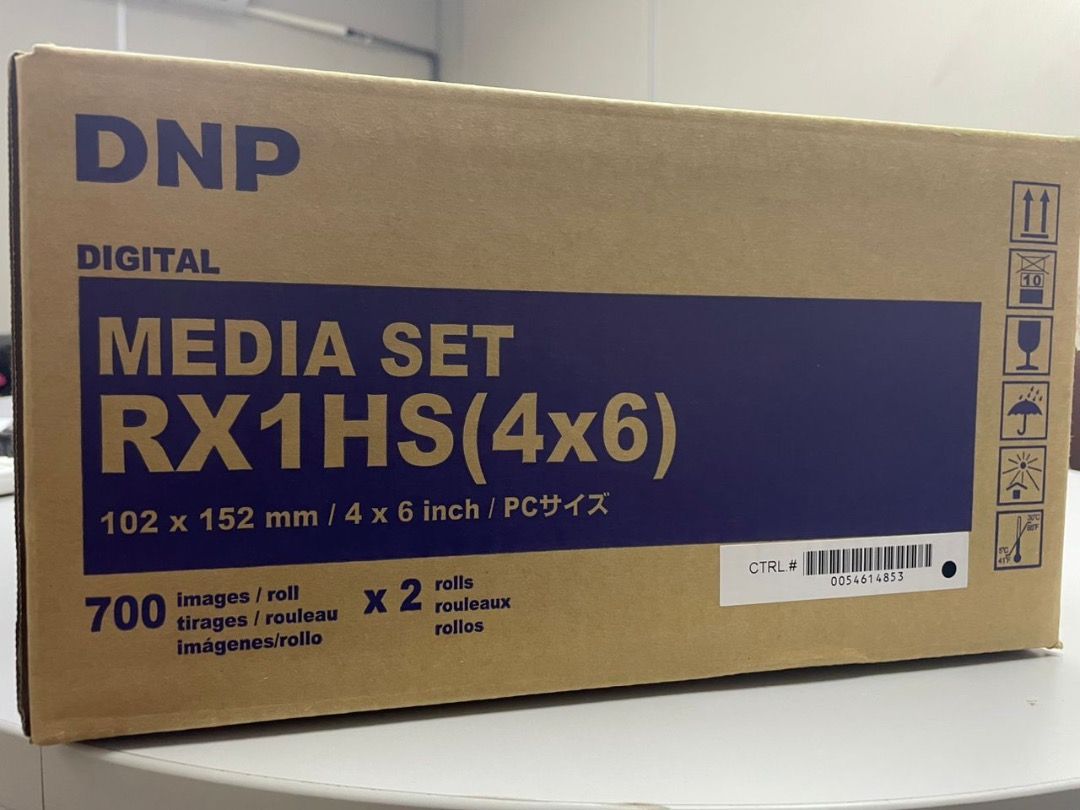 DNP RX1HS (4X6) Media Kit, Photography, Cameras on Carousell